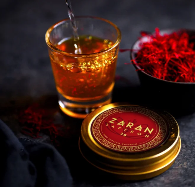Zaran Saffron 2g - Premium Spanish Saffron in Metal Tins