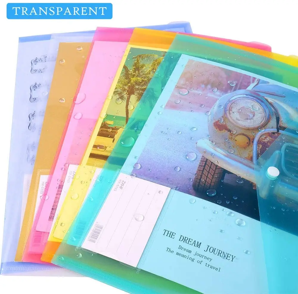 Plastic Envelopes - Organize Classroom Documents Efficiently