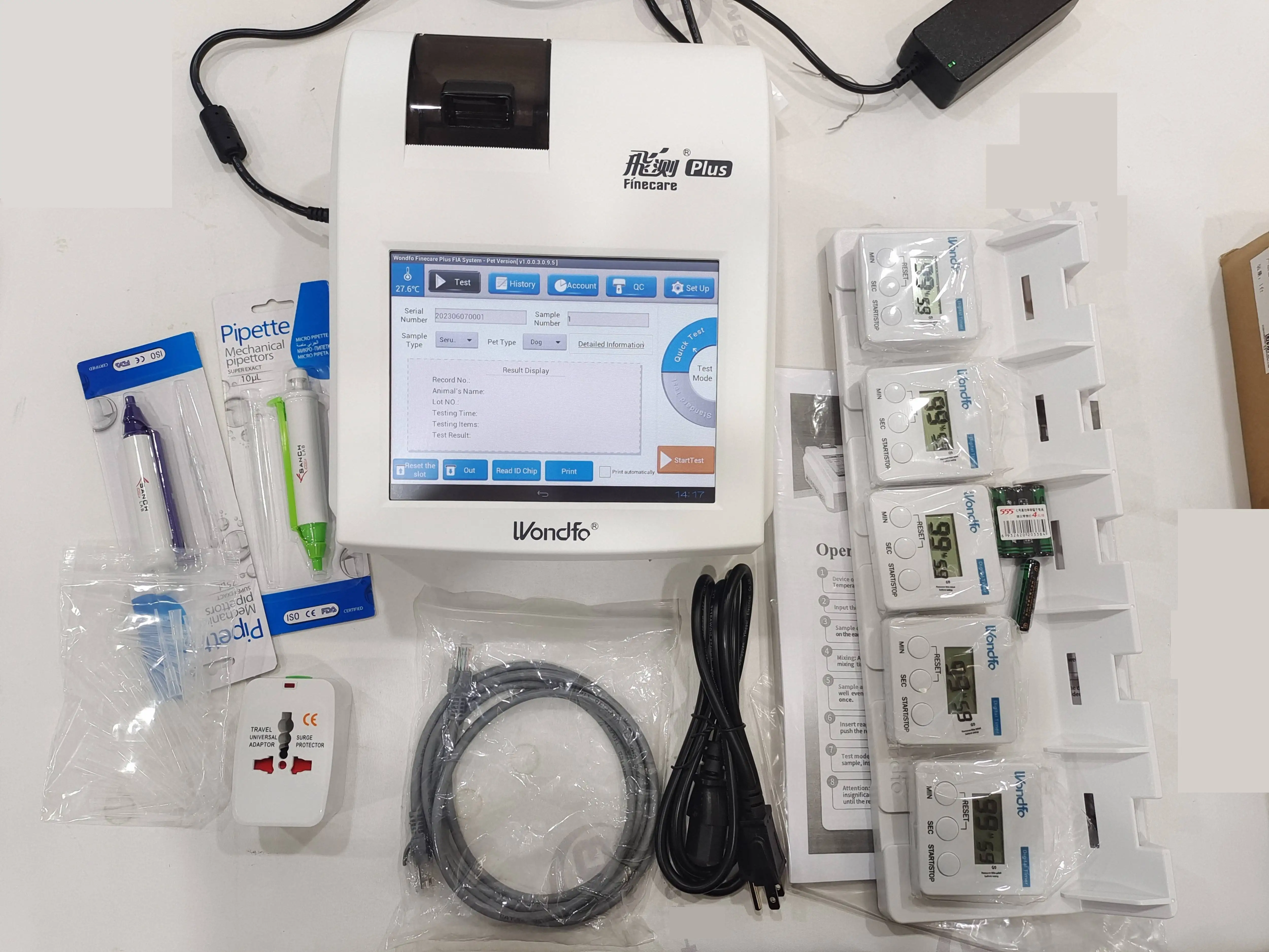 Best Sale Wondfo Fia Meter Rapid Quantitative Progesterone Test Machine ...