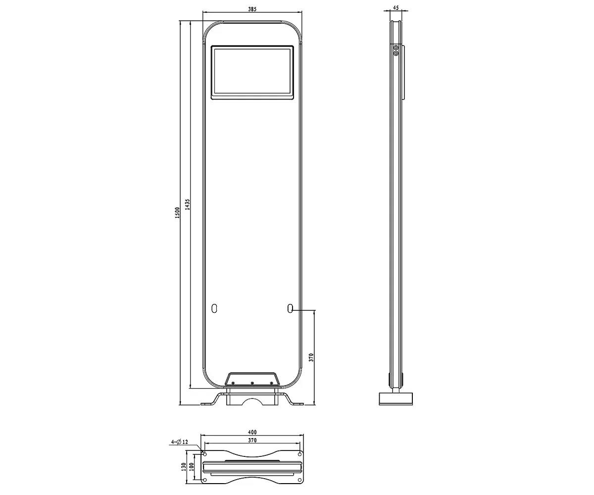 Hopeland New Arrival Multi-tag Uhf Rfid Gate Door Access Control System ...