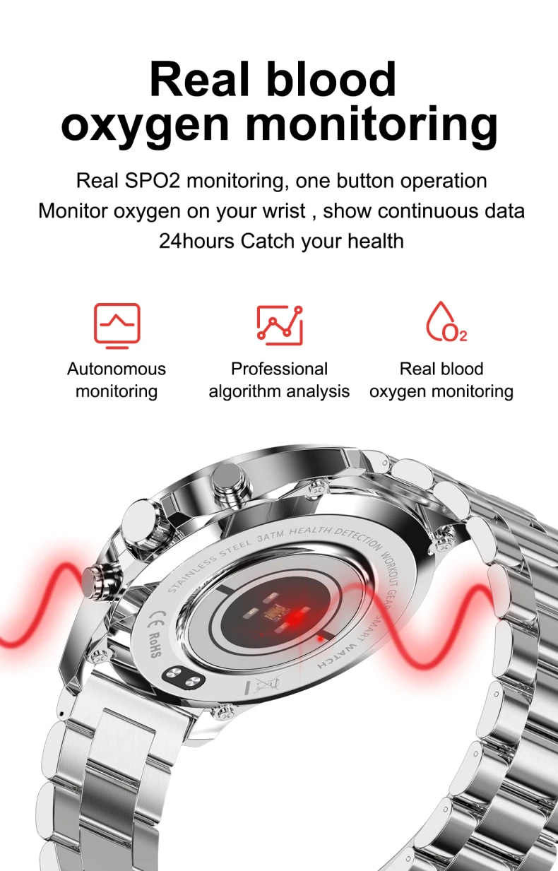 Smartwatch LW09 - Unisex, Long Battery Life & Customizable