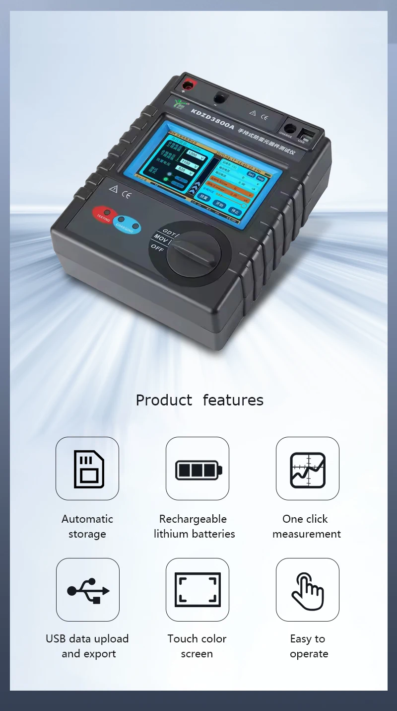 High Quality Lightning Protection Component Tester - Buy Mov ...