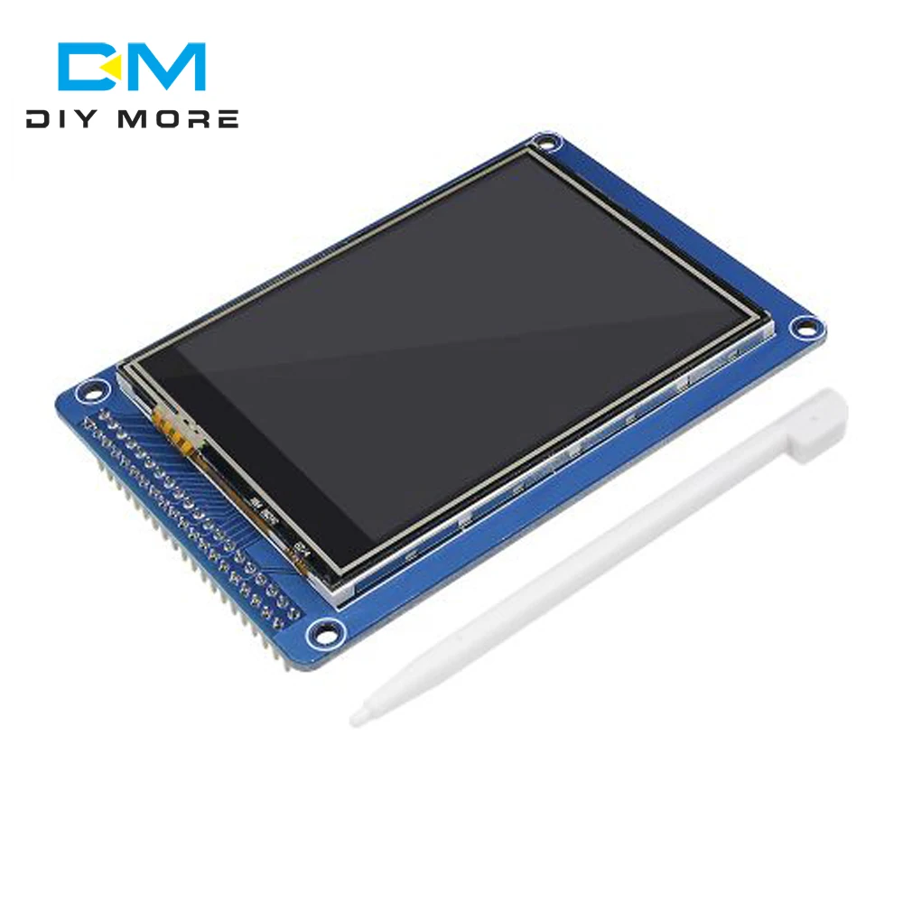 3.2 Inch 320x240 Touch Tft Lcd Display Panel Tft_320qdt_9341 Touch Controller Panel With Card ...