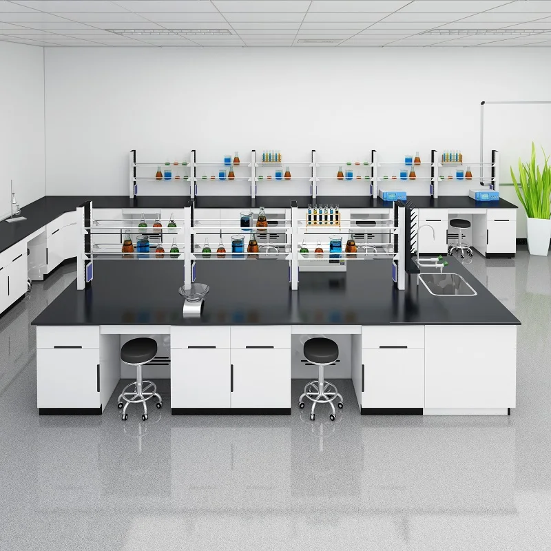Lab Furniture Table - Modern Workbench for School Labs