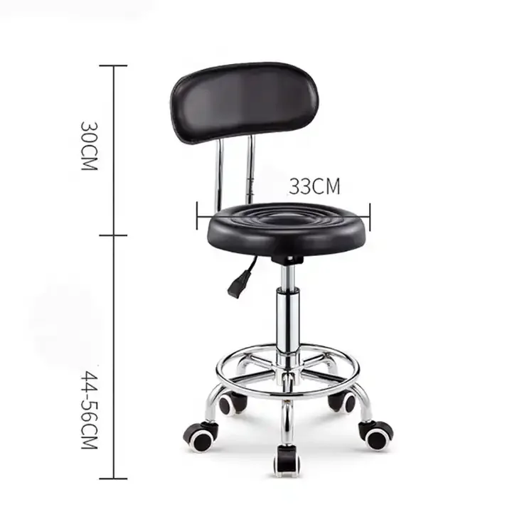 Height Adjustable Cutting Chair Nurse Stool Hospital Doctor Stainless ...