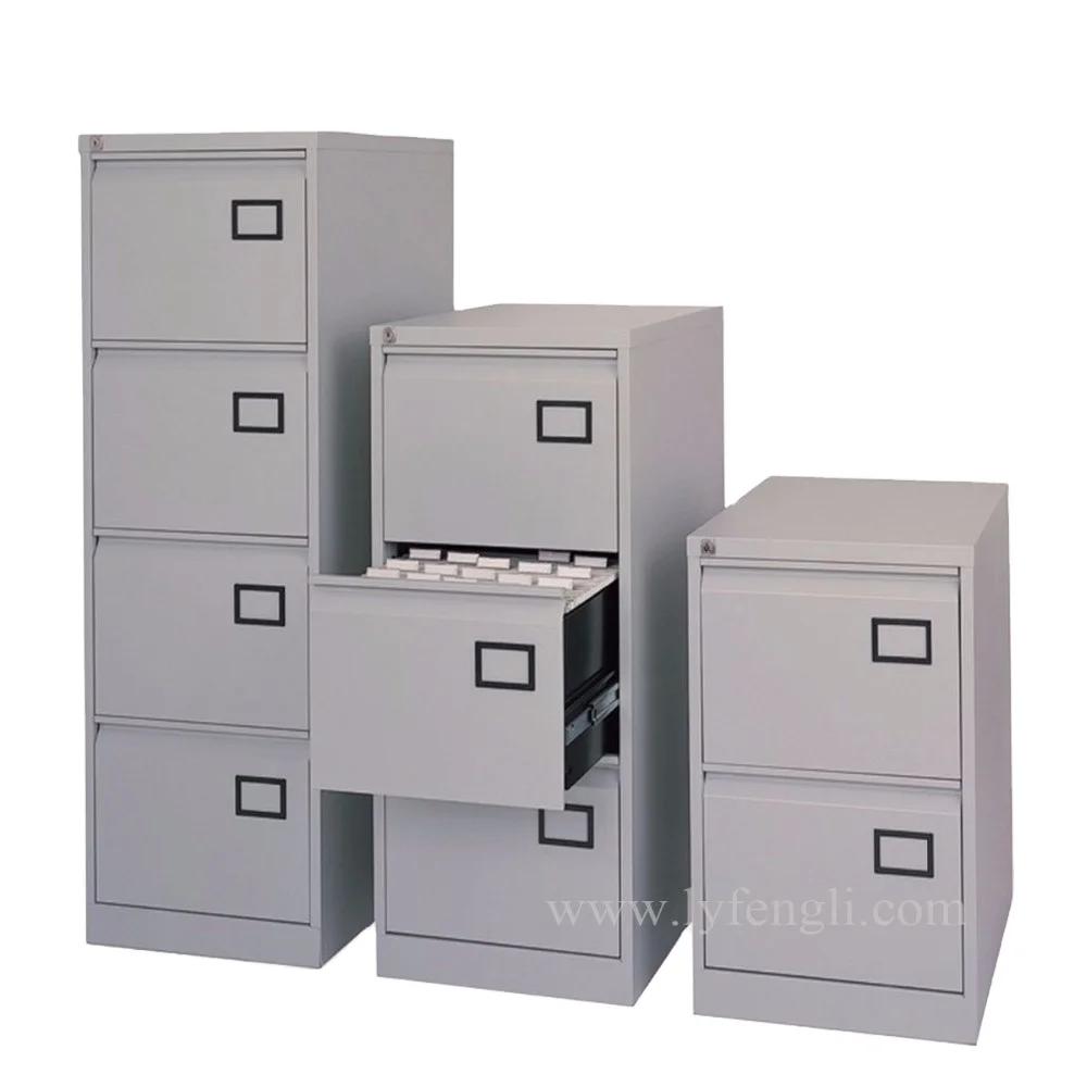 Офисная мебель шкаф для хранения вертикальный 4 ящика A4 F4 шкафы из стали