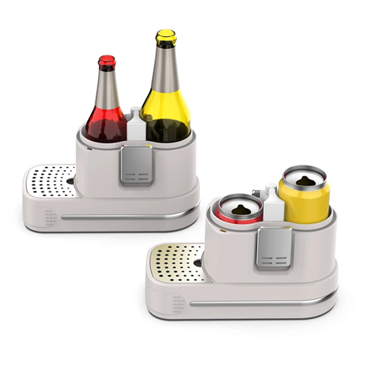 Portable Beer Pourer Dispenser Beer Bubbler Supersonic Foaming Machine ...