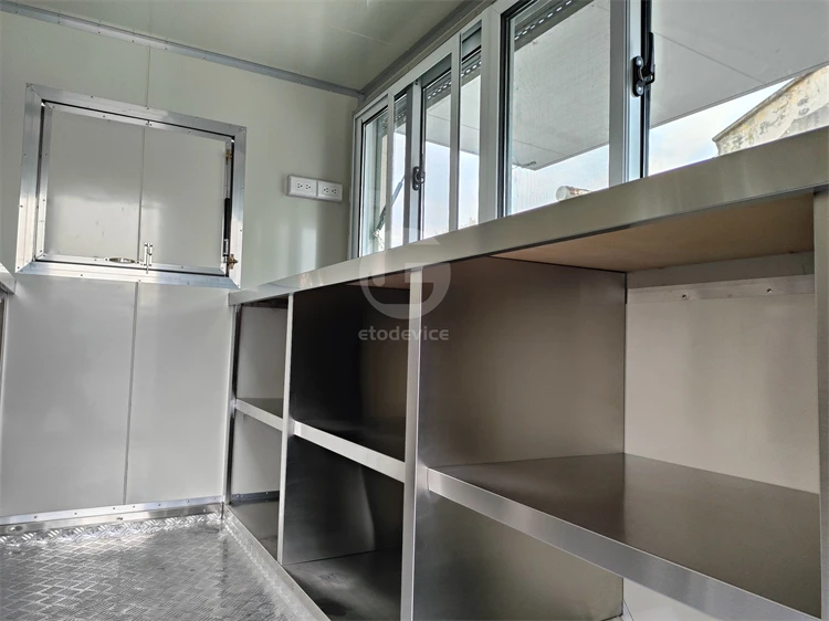 2023 China Shipping Container Food Trailer Mobile Food Kiosk Catering ...