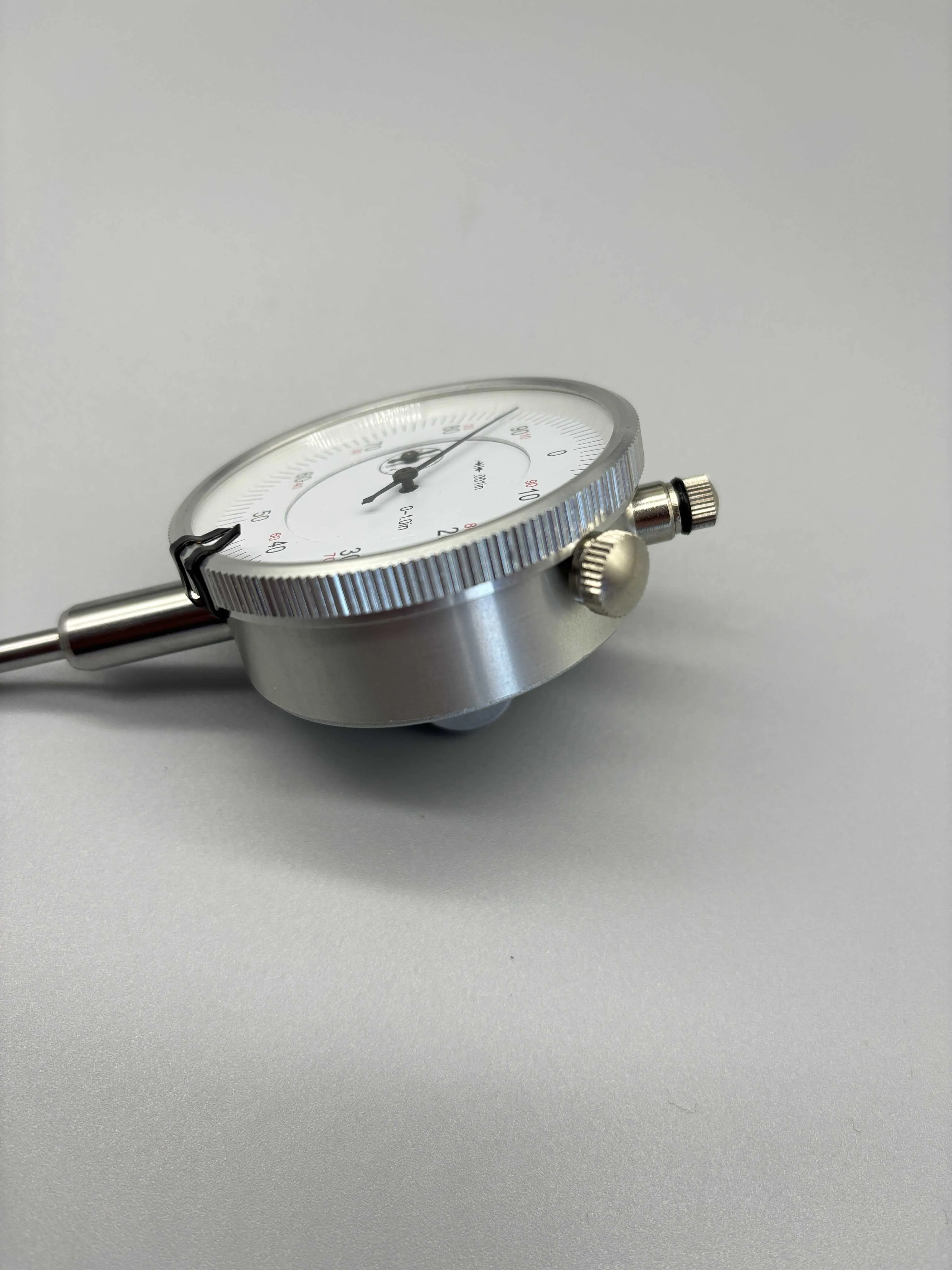 1" Dial Indicator 0.001" Graduation Travel Lug Back White Face Dial ...