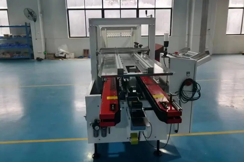 Dual Servo Motor Control High Speed Automatic Case Carton Box Erector ...