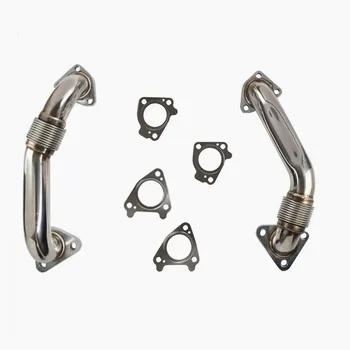 Up Pipes For 01-16 Heavy Duty Chevy/gmc Lb7 Lly Lbz Lmm Lml Duramax 6 ...