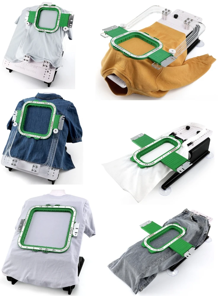 Hoop Talent Adjustable Hooping Station Kit for Brother Tajima