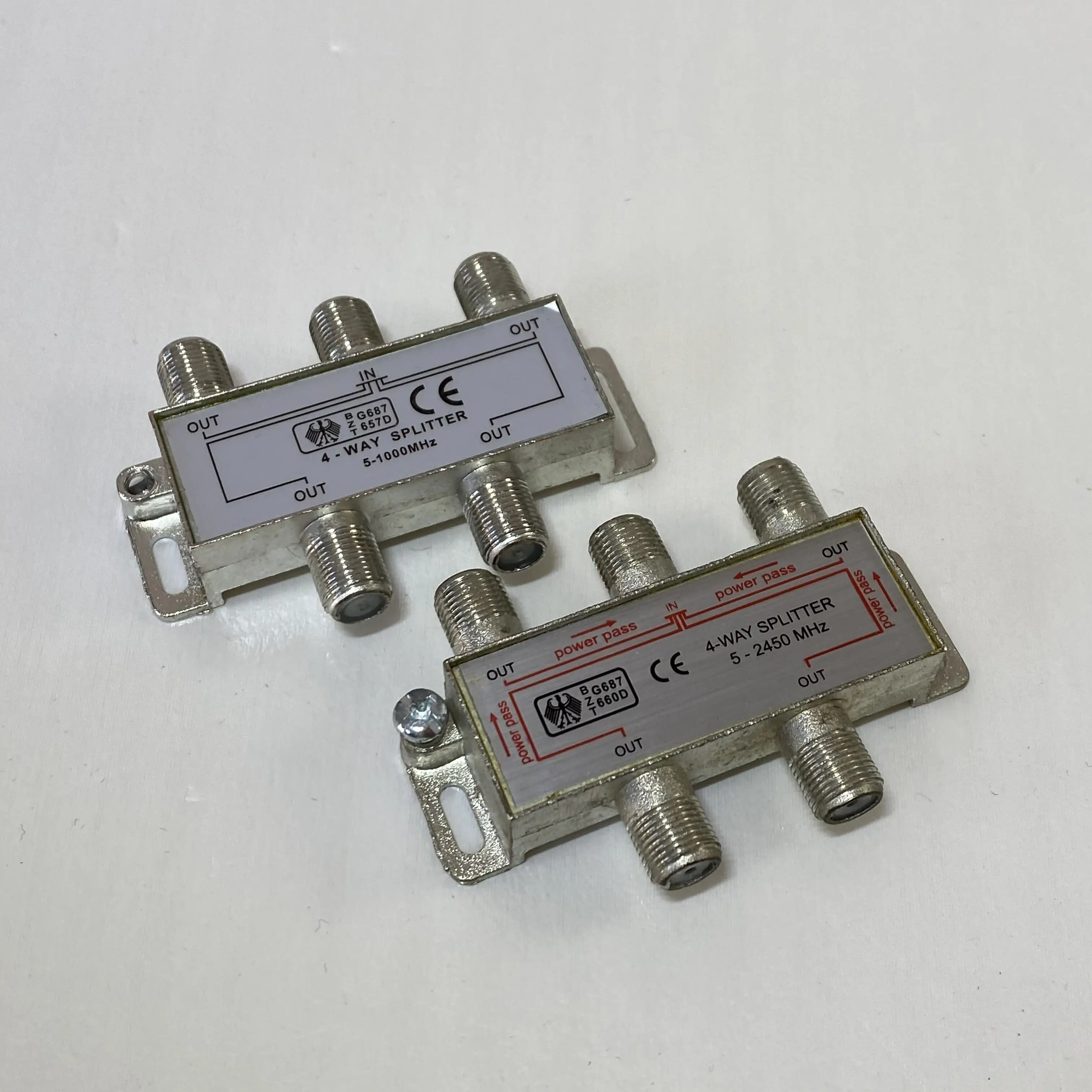 4 Way Satellite Splitter Antenna Tv Wide Band Catv Splitter - Buy Catv ...