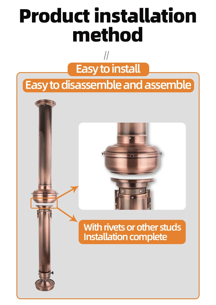 Korean Barbecue Exhaust Pipe Smoke Pipe Commercial Barbecue Equipment ...