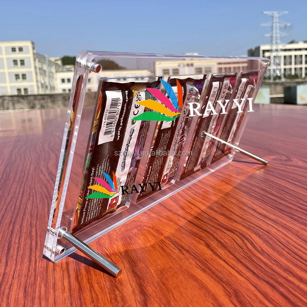 Custom Acrylic Booster Pack Box - Magnetic Lid Display