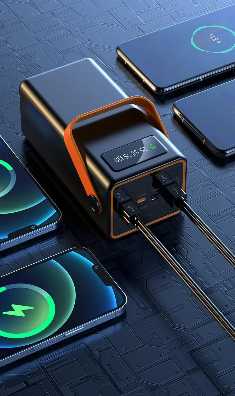 Portable Charger 90000 Mah Power Banks Mobile Phone Dual Usb Quick ...