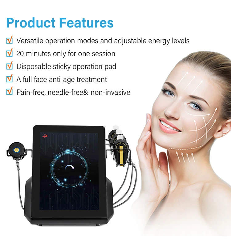 2024 Ems Plates Forehead Cheek Muscle Lifting Emslim Pe Face Machine Pe ...