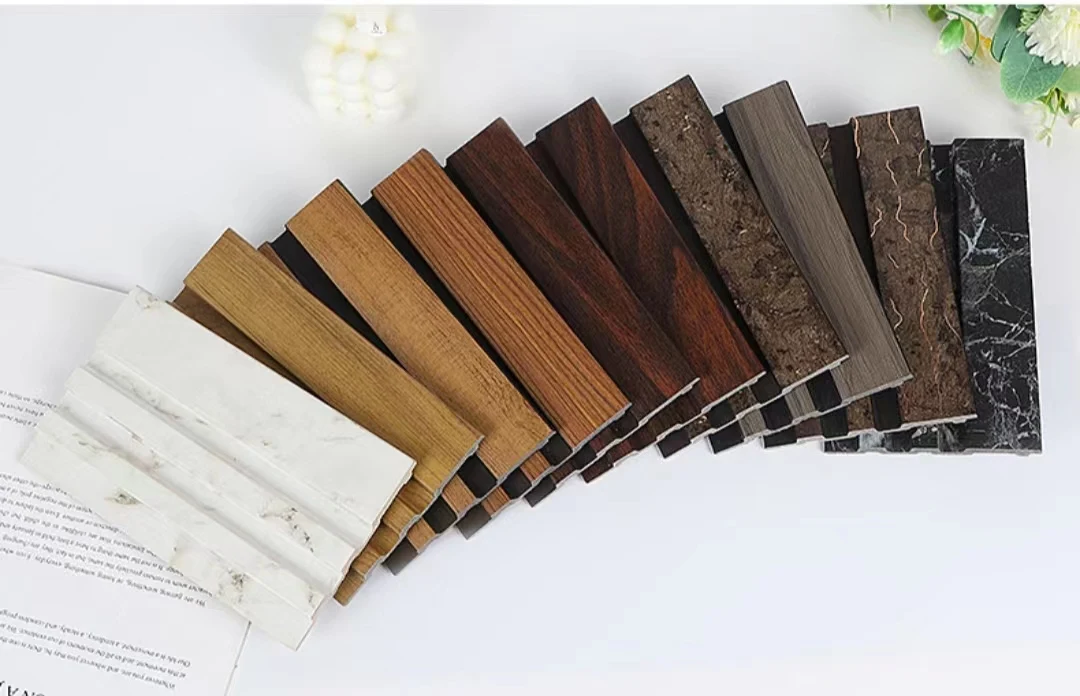 New Design PVC Ceiling Grid Components - Light Color Wood Grain False Sky