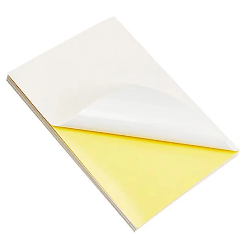 Whiter Or Colour Quality A4 White Matte/glossy Self Adhesive Sticky ...