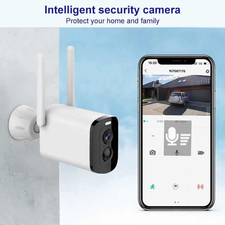 Human Motion Tracking 2k Hd Pir Cctv Camera Security Camera