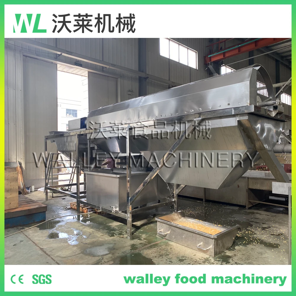 China Washer Washing Processing Line For Vegetables Corns Peas - Buy ...