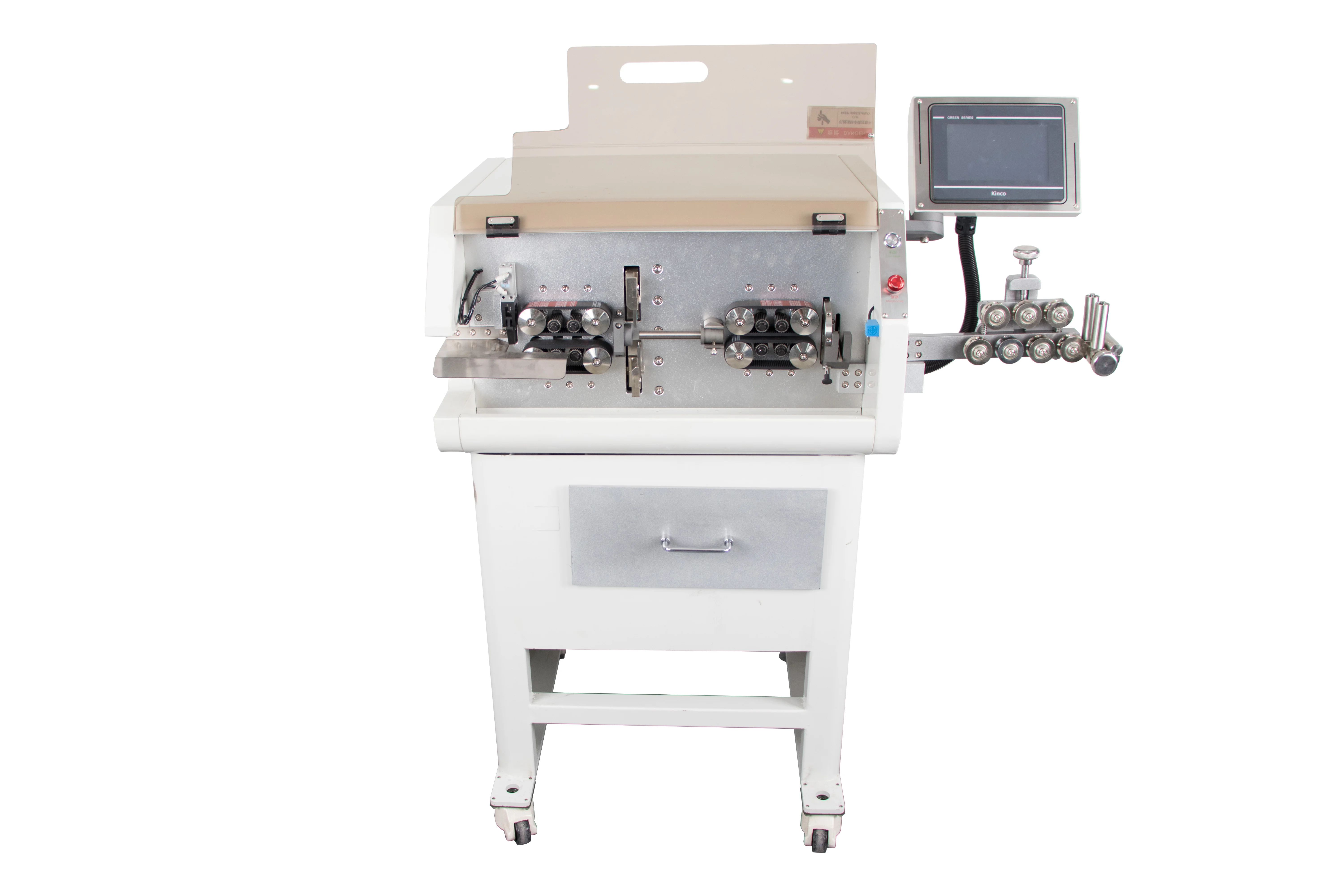 Full Auto With Manipulator Automatic Jacket Cable Cutting Skinning ...
