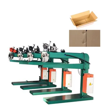 Manual Corrugated Carton Box Stapler Machine/semi-auto Stitcher Machine ...