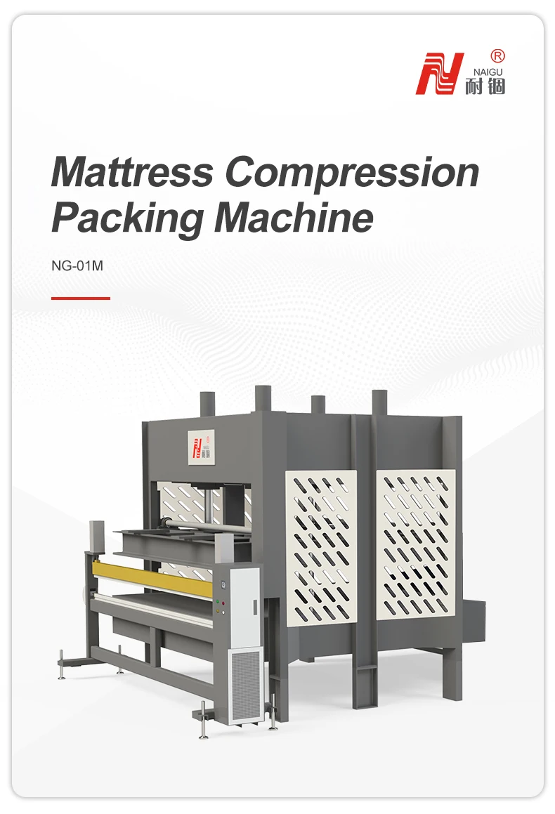 NG-01M Hydraulic Press Packing - Efficient Mattress Sealing