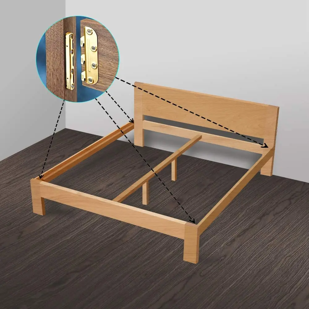 Stainless Steel Angle Brackets For Bed Support & Furniture Oem