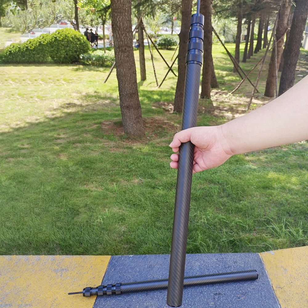 Sw Factory Custom 10m 15m 40ft Different Length Carbon Telescopic Pole ...