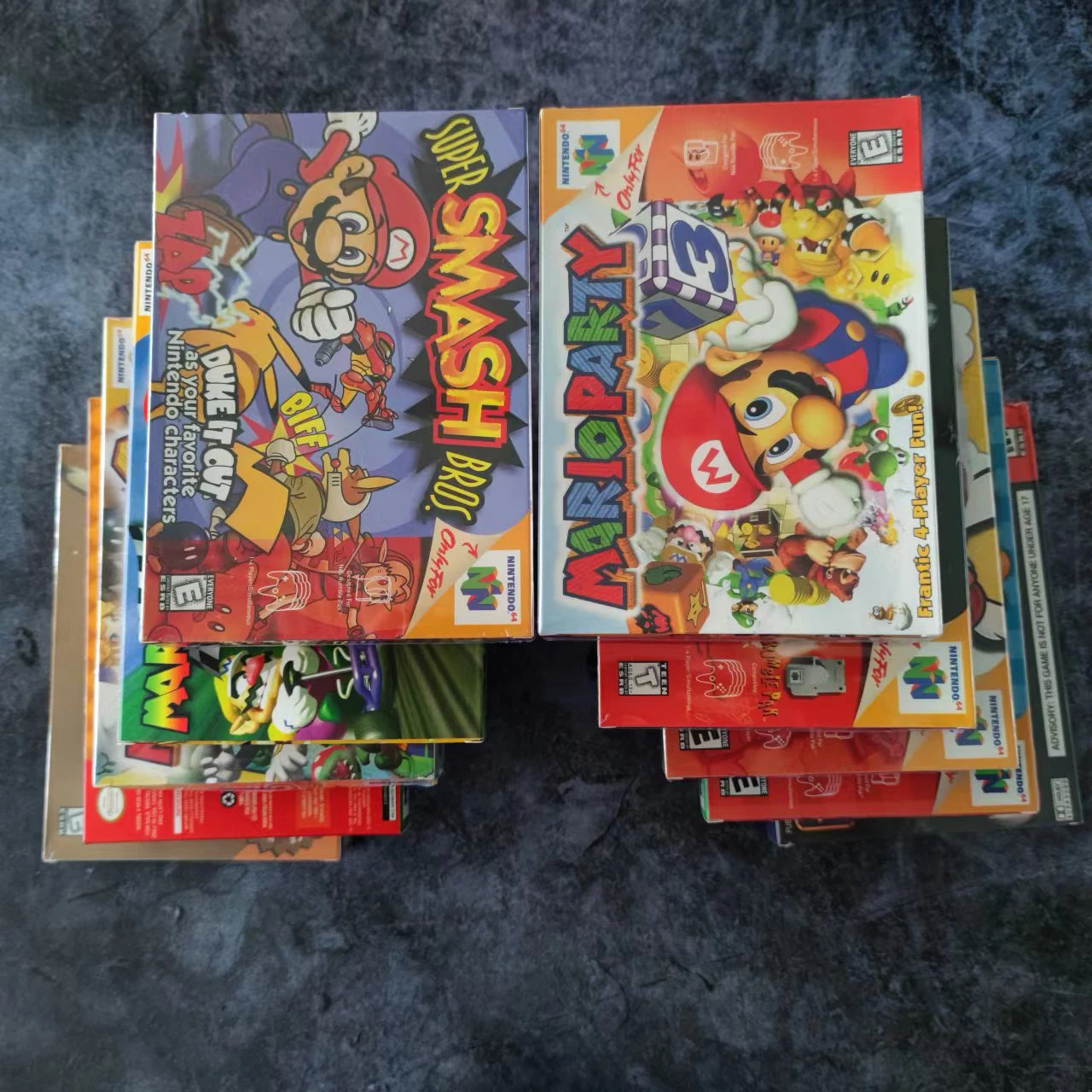 Retro Video Games Cards - High-Quality N64 Cartridges