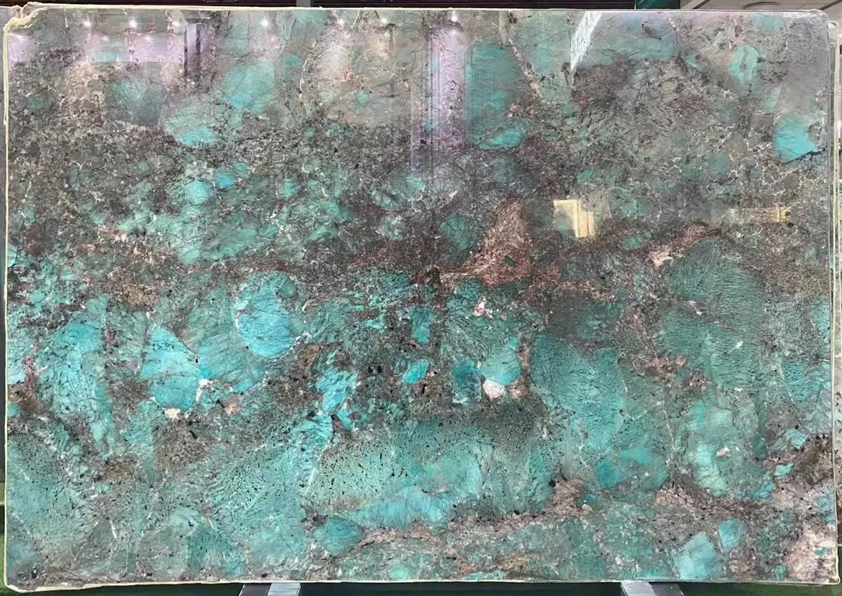 GOLDTOP OEM/ODM Quartzito Amazon Green Quartzite Slabs