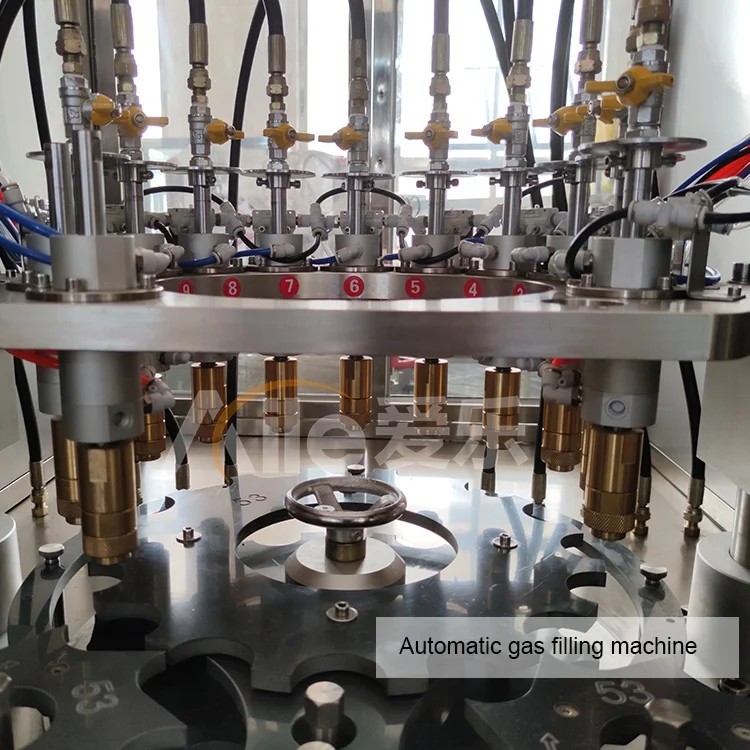 Aerosol Spray Paint Filling Machine - High Accuracy & Speed