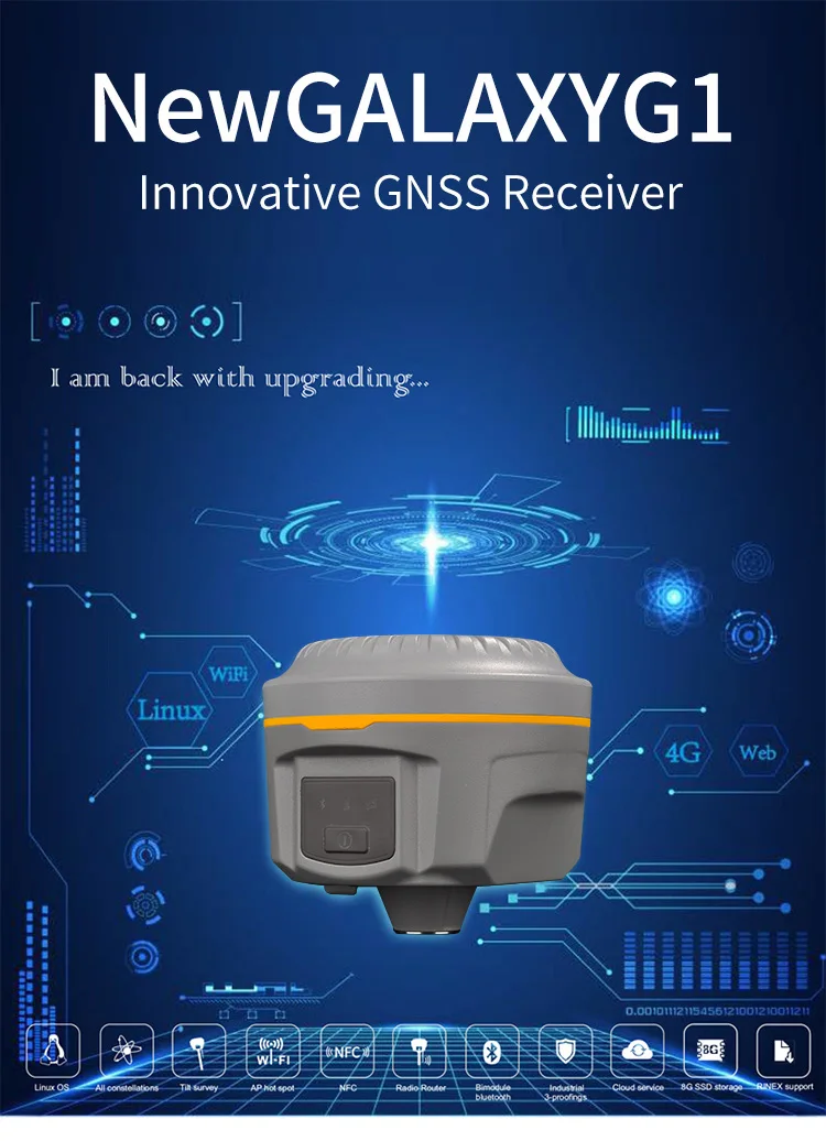 Differential GNSS Receiver - GALAXY G1 965 Channel GPS
