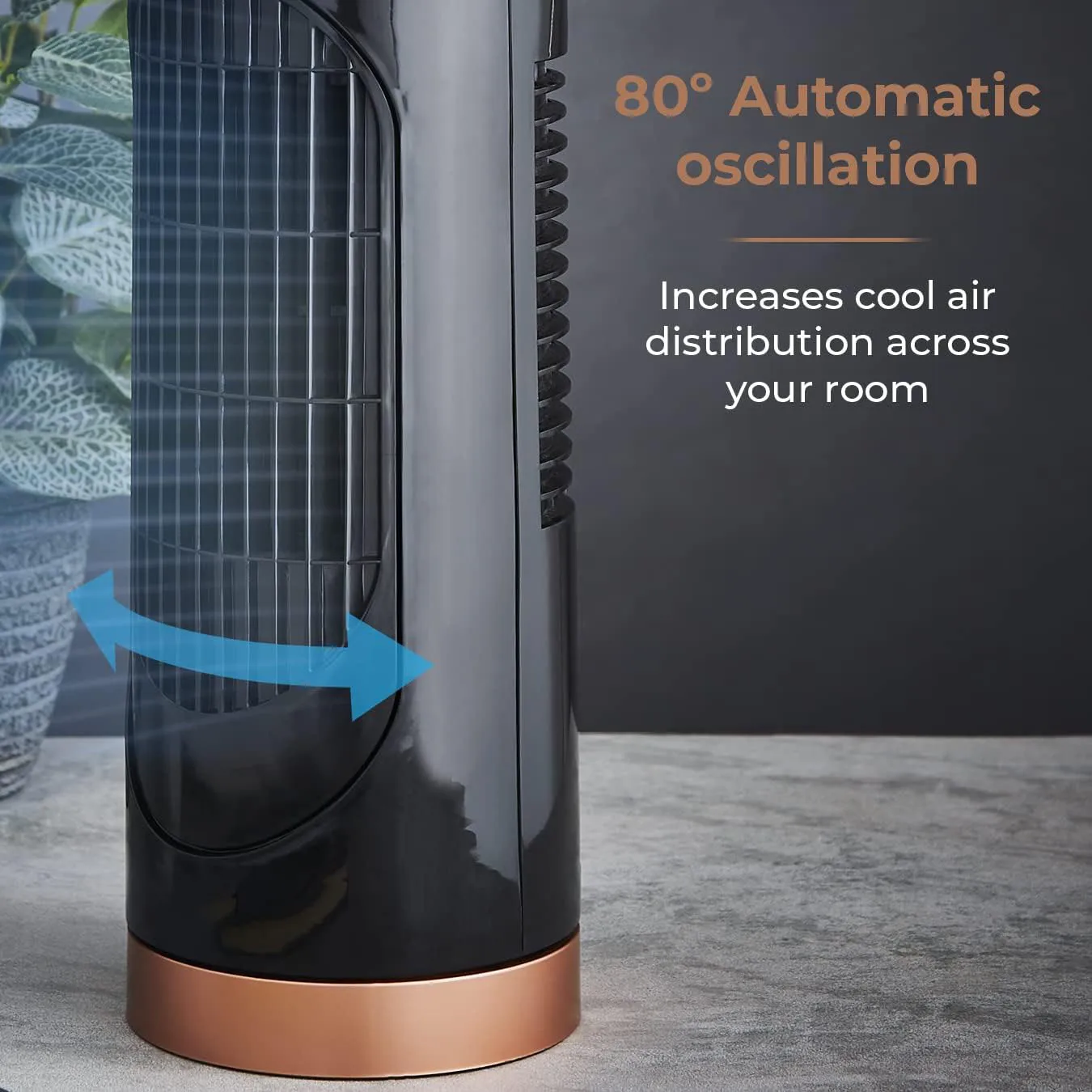 14 Inch Mini Tower & Pedestal Fan With 2-hour Timer Air Cooling For ...