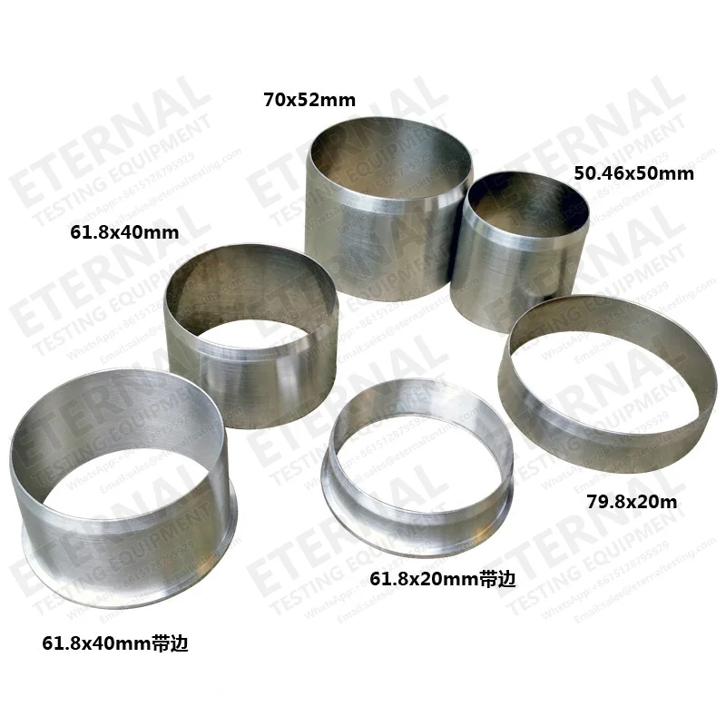 Stainless Steel Soil Sample Rings - Durable & Versatile