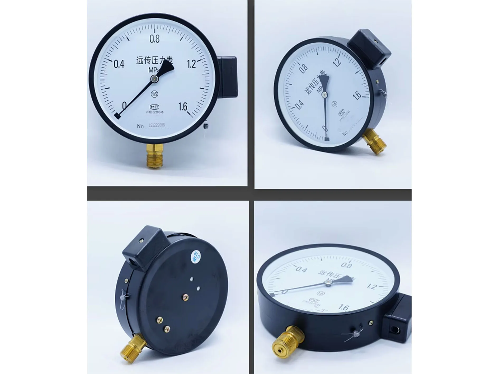 Remote Pressure Gauge 0-2.5MPa with 0-10V Output for Hydraulic ...