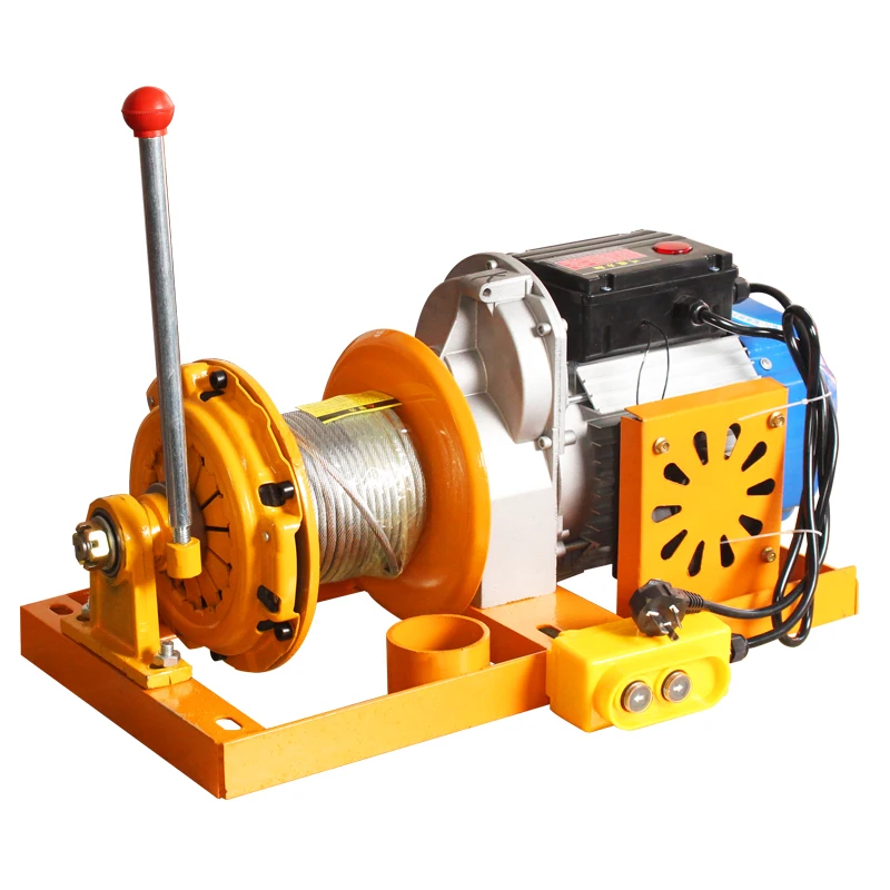 1ton 30meters Wire Rope Electric Winch With Clutch - Buy Electric Winch ...