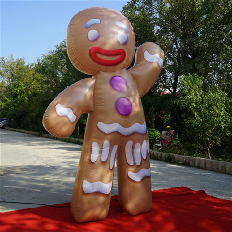 Factory outlet inflatable gingerbread man for sale| Alibaba.com
