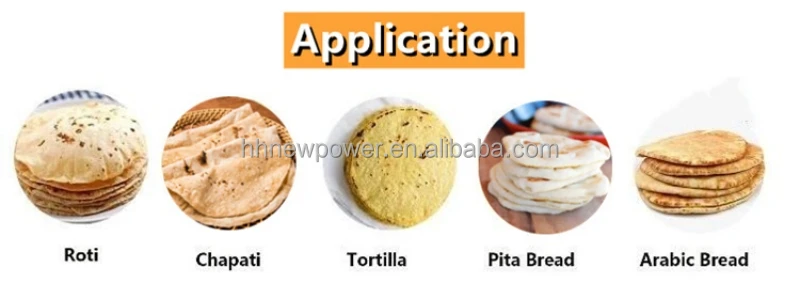 Naan Lebanese Arabic Roti Pita Bread Dough Maker Making Forming ...