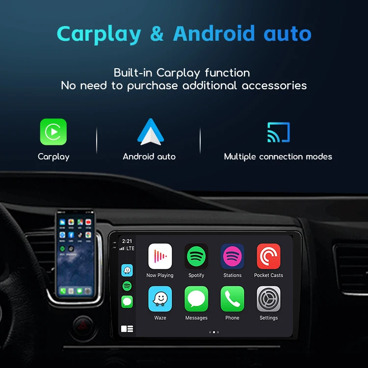 Zmecar U11 Pro Max Android 13 Universal 2k Qled Touch Screen 9/10/13 ...