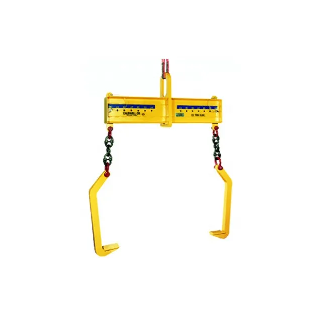 Lifting Beam Double Leg Two Sided Steel Coil Lifter - 3~30T