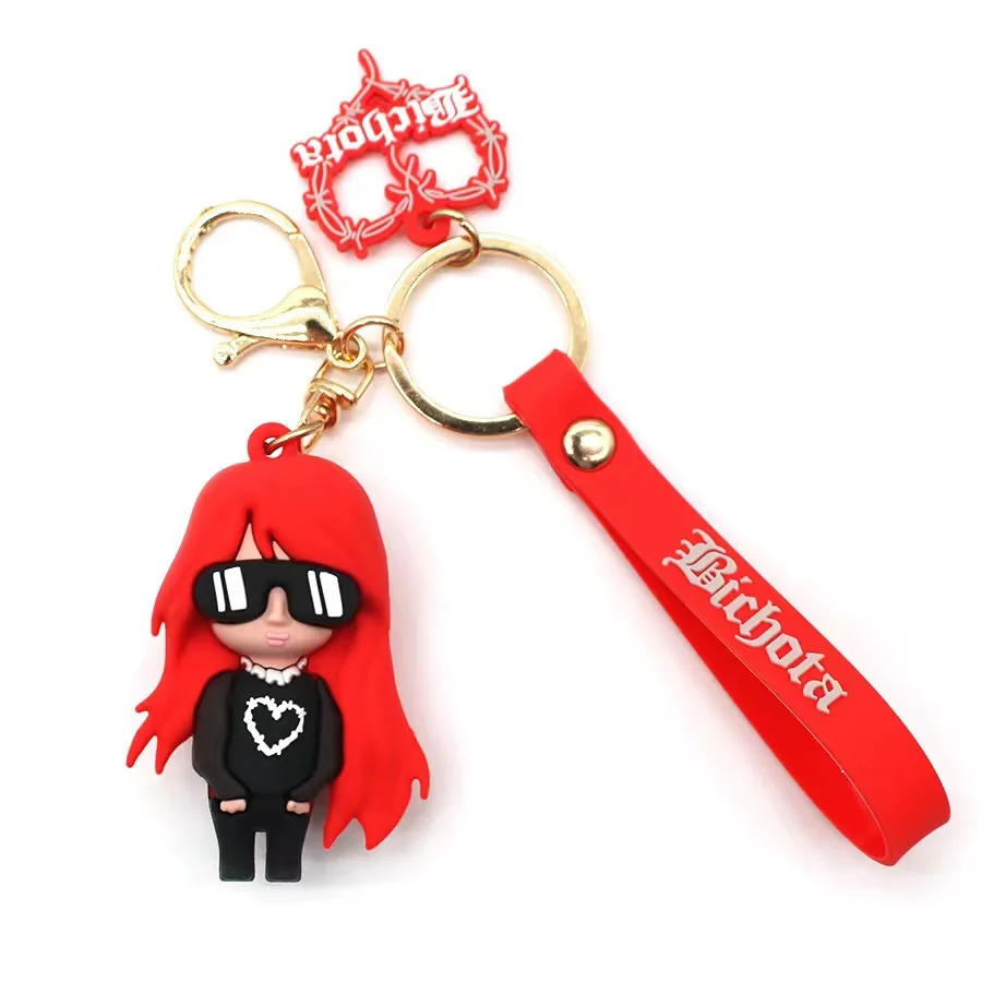 Karol G Keychains - Fans' Ultimate Cartoon Singer Jewelry