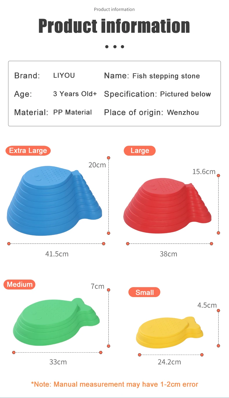 Balance Stepping Stones for Kids - Fun & Fitness