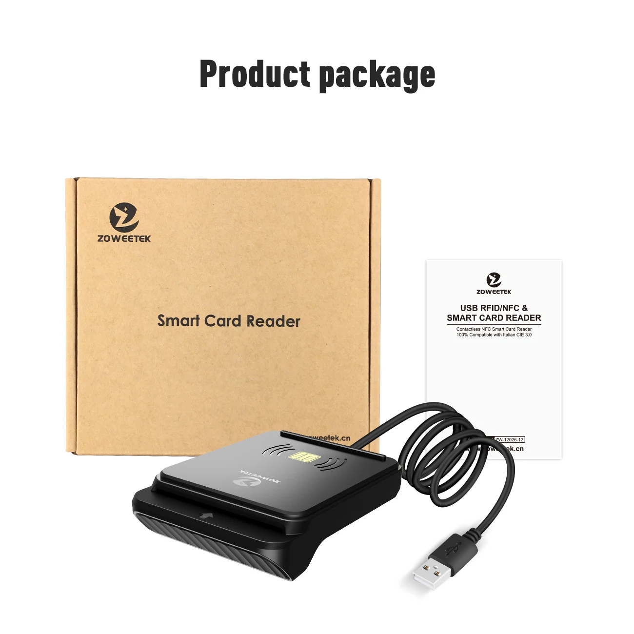 Wholesale Zoweetek Programmable Smart Card Reader & Writer 13.56 Mhz ...