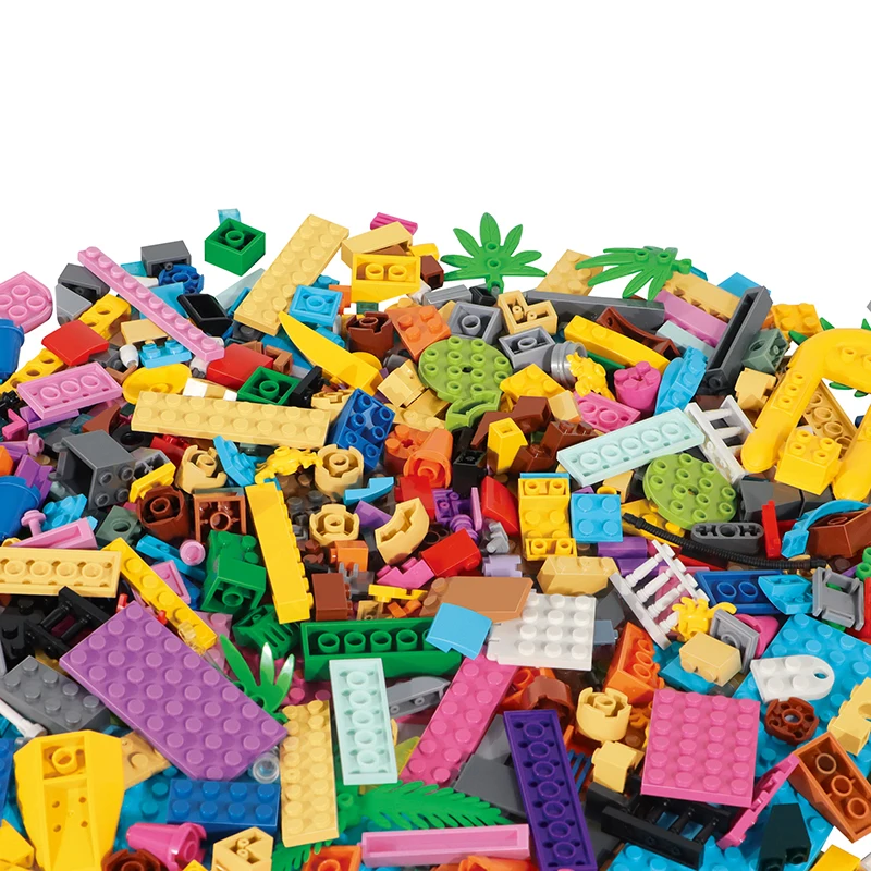 COGO 1200pcs Classic ABS Building Blocks Sets DIY Bricks