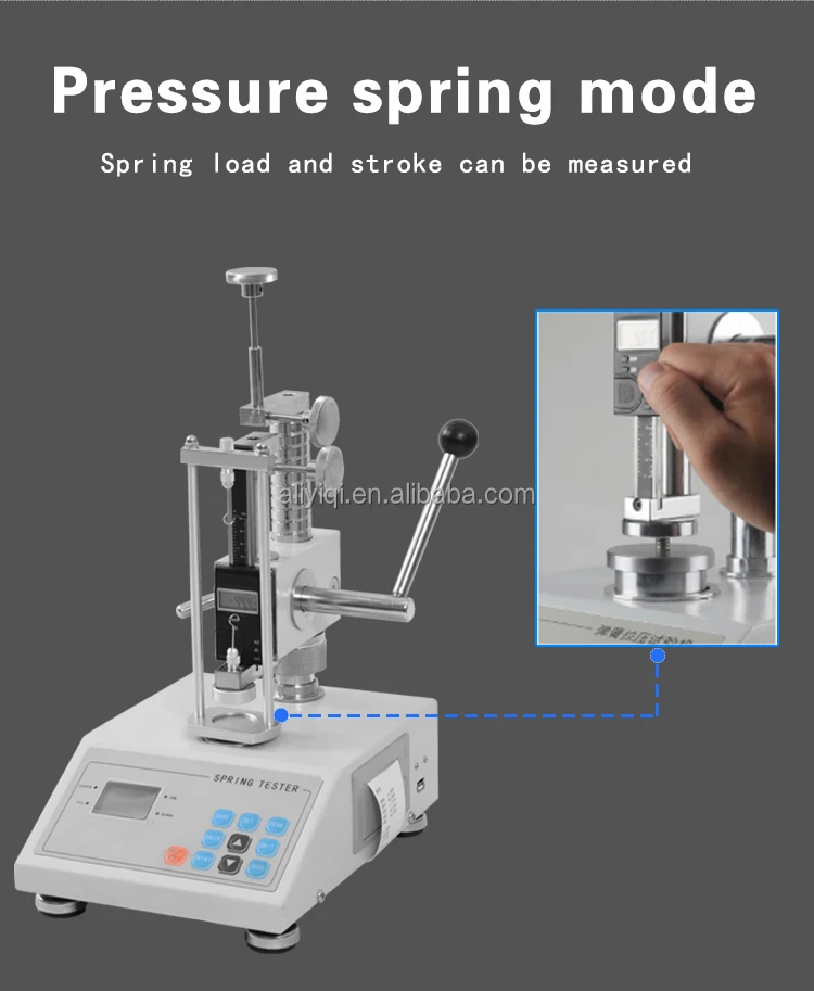 1000n 100kg 220lb Spring Tensile Test Instrument - Buy Spring Tensile ...