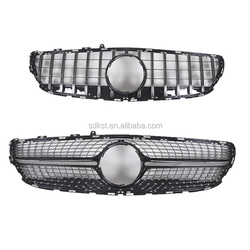 For Gt Amg /diamond Style Front Grille For Mercedes-benz -benz Cls W218 ...
