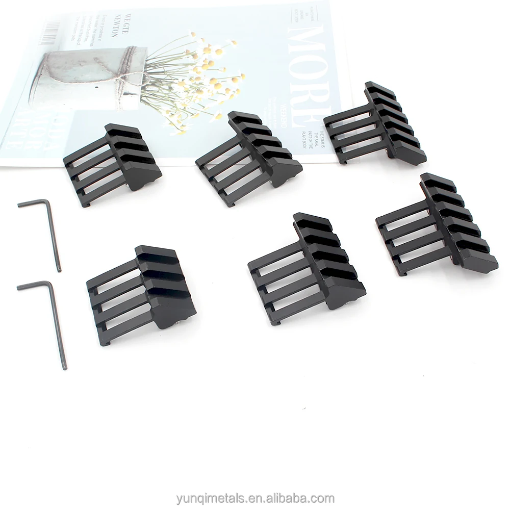 45 Degree Offset Mount 5 Slots Metal Guide Scope Mount Kit Push Button ...