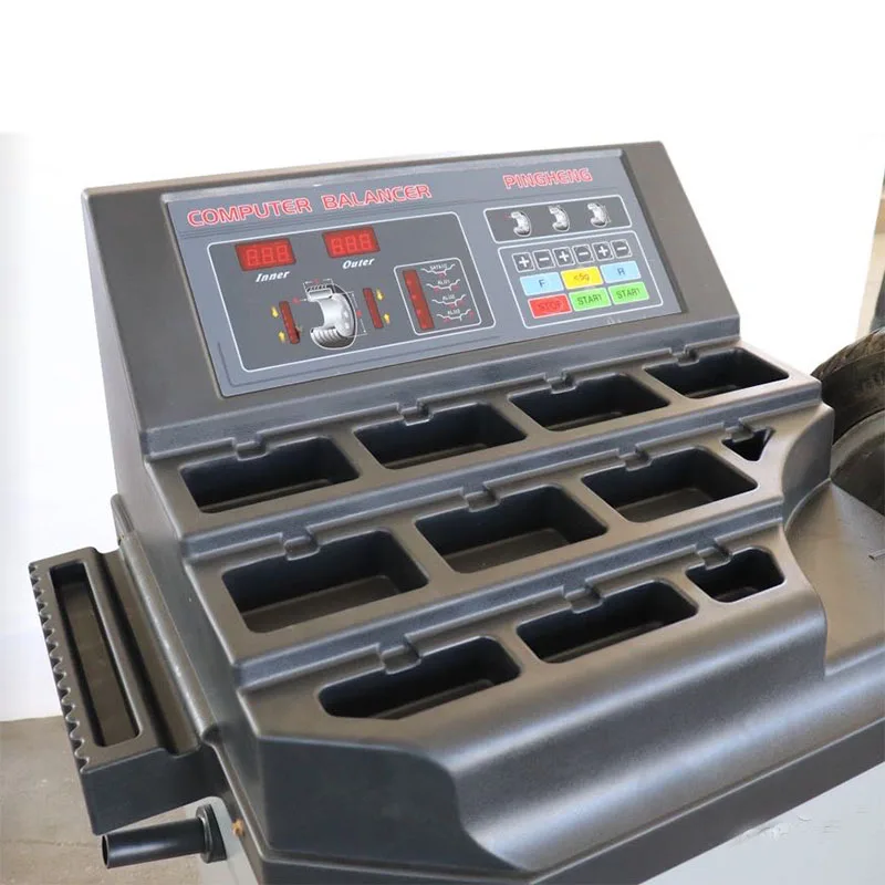 Multi-functional Wheel Balancing Machine with Laser Detection